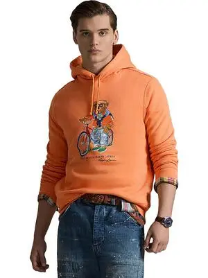 Polo Ralph Lauren Polo Bear Fleece Hoodie - Orange
