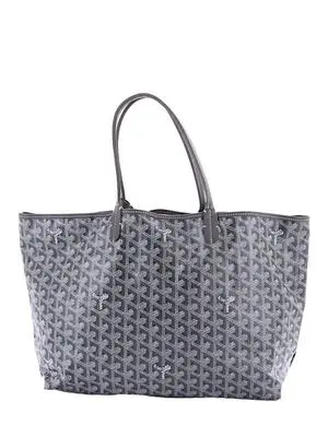 Goyard PM Saint Louis Tote Coated Canvas Gray