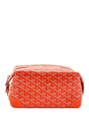 GOYARD 25 Boeing Trousse De Toilette Pouch - Orange
