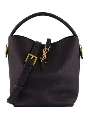 Saint Laurent Le 37 Supple Bucket Bag - Black