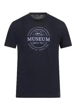 MUSEUM T-shirt Size Cotton - Navy