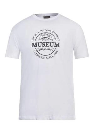 MUSEUM T-shirt Size Cotton - White