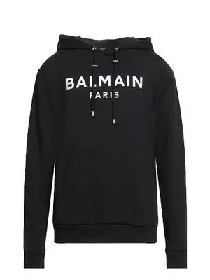 Balmain Cotton Blend Sweatshirt - Black