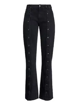 THE BIG WHITE BLUE Boot-cut Jeans - Black