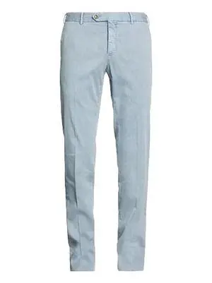 PT TORINO PT Torino Slate Blue Linen Cotton Elastane Trousers