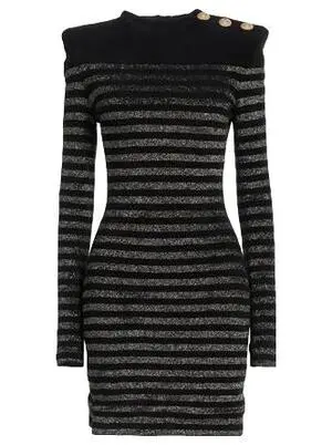 Balmain Mini Dress - Black