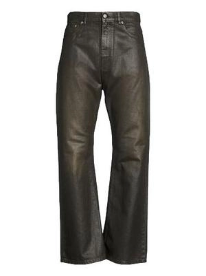 THE BIG WHITE BLUE Straight-leg Jeans - Dark Brown
