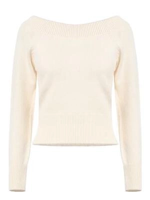 Alexander McQueen Sweater In Wool And Cashmere - Ivory