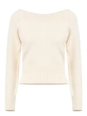 Alexander McQueen Sweater In Wool And Cashmere - White