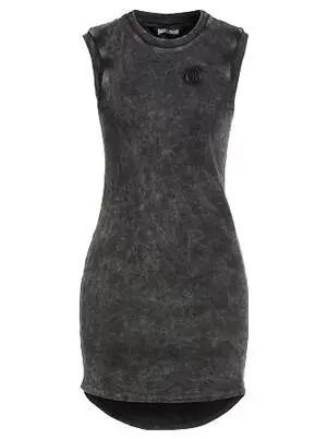Just Cavalli Mini T-shirt Dress - Black
