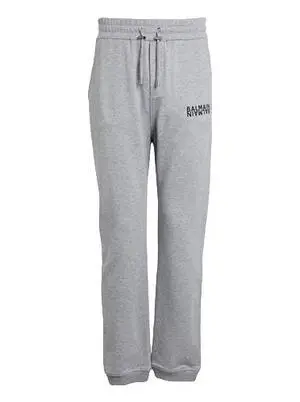 Balmain Pants Light Size Cotton - Grey