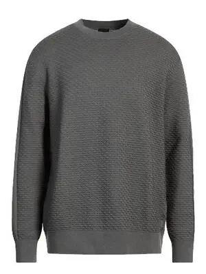 Armani Exchange Cotton Crewneck Sweater - Grey
