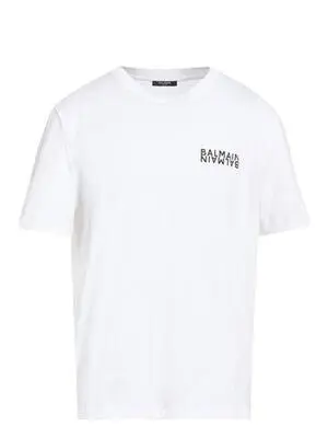 Balmain T-shirt Size Cotton - White