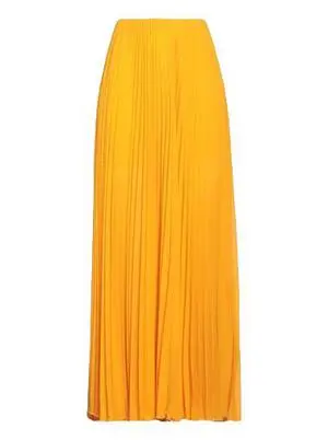 Patrizia Pepe Maxi Pleated Skirt - Mandarin