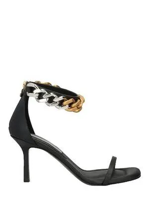 Stella McCartney Sandals In Polyurethane And Recycled Polyester - Black