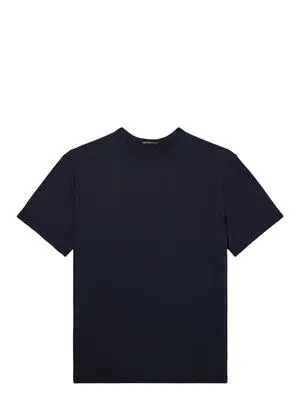 JAMES PERSE James Perse - Lotus Cotton-Jersey T-Shirt - Men - Blue - 1 Navy