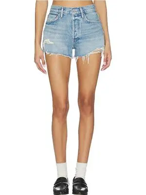 AGOLDE Parker Denim Shorts Passage