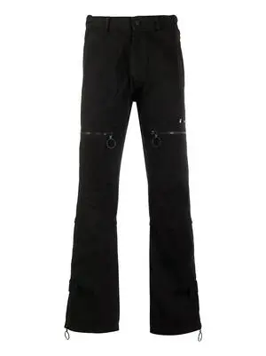 Off-White Straight-leg Multi-pocket Jeans - Black
