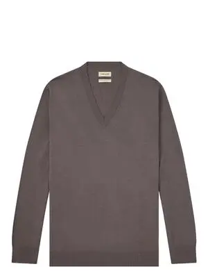 De Bonne Facture Saxophonist Wool Sweater - Brown