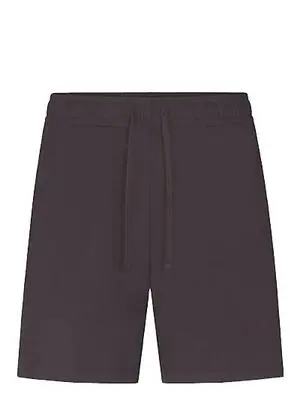 SKIMS Relaxed-fit Cotton-blend Jersey Shorts - Ash