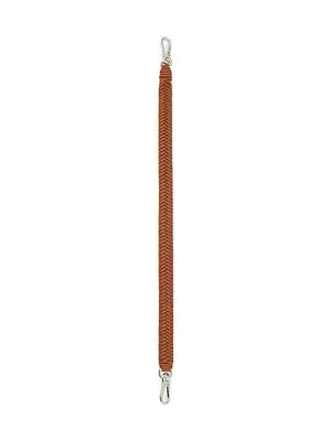 Loewe Arrow Short Woven Leather Strap - Squirrel