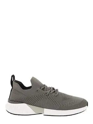 Boggi Milano Willow Technical Yarn Knitted Trainers Mud
