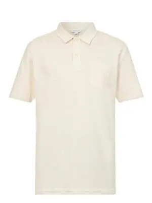 Sunspel Riviera Regular-fit Cotton-jersey Polo Shirt - Undyed