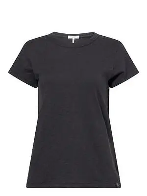 Rag & Bone Round Neck Cotton-jersey T-shirt - Black