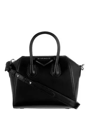 Givenchy Antigona Mini Leather Tote Bag - Black