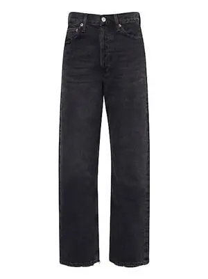 AGOLDE 90's Mid-rise Loose-fit Denim Jeans - Tar