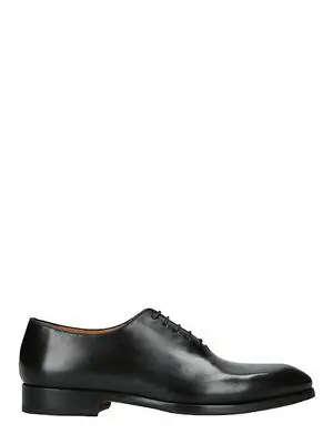 Magnanni Leather Oxford Shoes - Black