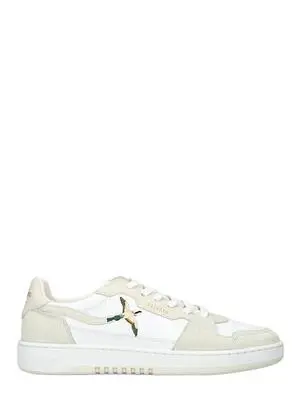 Axel Arigato Dice Lo Bird-Motif Low-Top Trainers White/comb