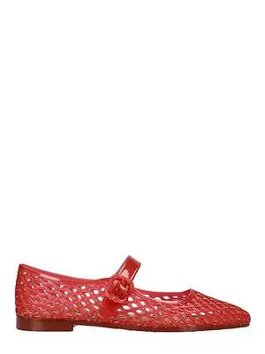Sam Edelman Michaela Jelly Mary Jane Flats Red