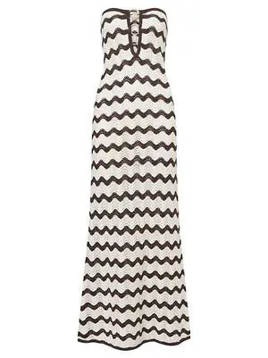 4TH & RECKLESS Cotton-blend Knit Midi Dress - Multi