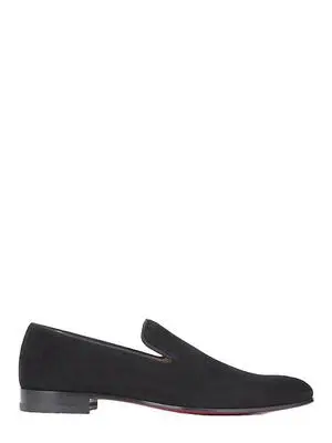 CHRISTIAN LOUBOUTIN Suede Loafers - Black