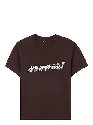 The Kooples Slogan-print Short-sleeve Cotton T-shirt - Cafe