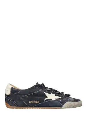GOLDEN GOOSE True Star Suede Trainers - Navy