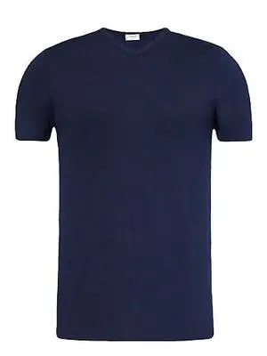 Zimmerli Regular-fit Jersey T-shirt - Navy
