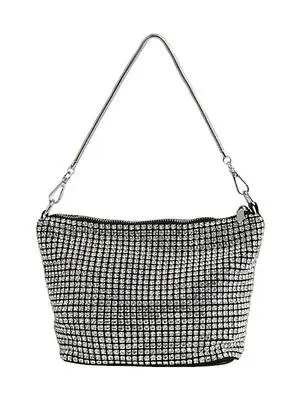 REISS Embellished Bracelet Pouch - Silver