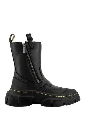 Dr. Martens X L Rigger Leather Ankle Boots - Black
