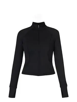 Sweaty Betty All Day Zip-up Stretch-woven Jacket - Black