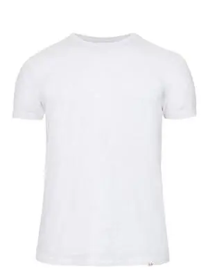 Orlebar Brown Sammy Marled Crewneck Cotton-jersey T-shirt - White