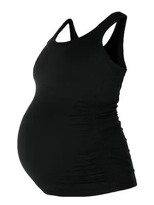 Sweaty Betty All Day Maternity Scoop-neck Vest - Black