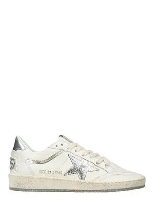 GOLDEN GOOSE Ball Star Leather Low-Top Trainers White/oth