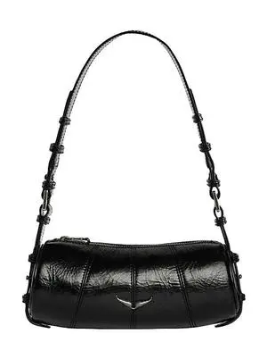 Zadig&Voltaire Leather Shoulder Bag - Black