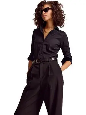 The Shirt By Rochelle Behrens The Icon Shirt By - Black