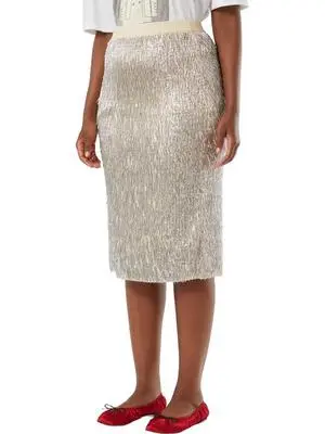 MARINA RINALDI Sequin Skirt