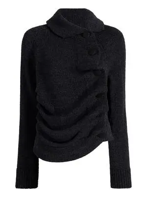 Khaite Lorrai Cardigan Black
