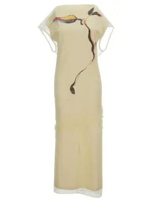 Sportmax Viale Long Dress Multicolor