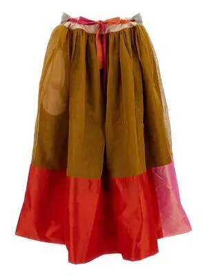 DANIELA GREGIS Reversible Balloon Skirt - Multicolor